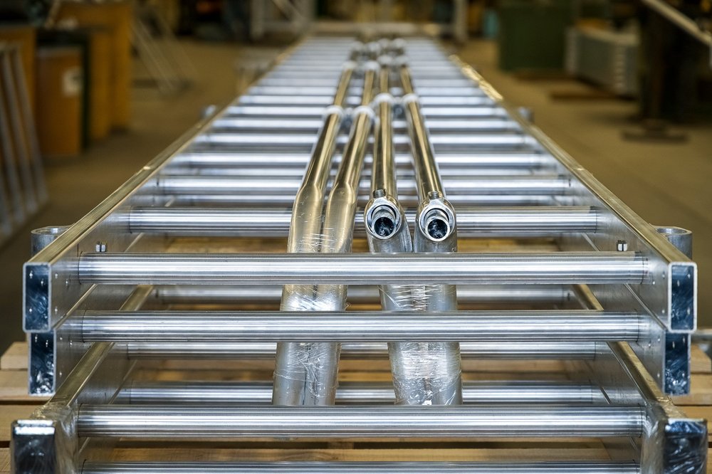Aluminum Marine Boarding Ladders — Metallic Ladder
