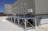 HVAC Work Platforms — Metallic Ladder