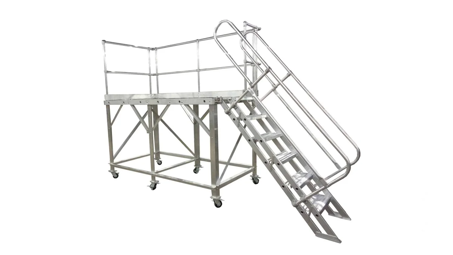 Industrial Work Platforms — Metallic Ladder