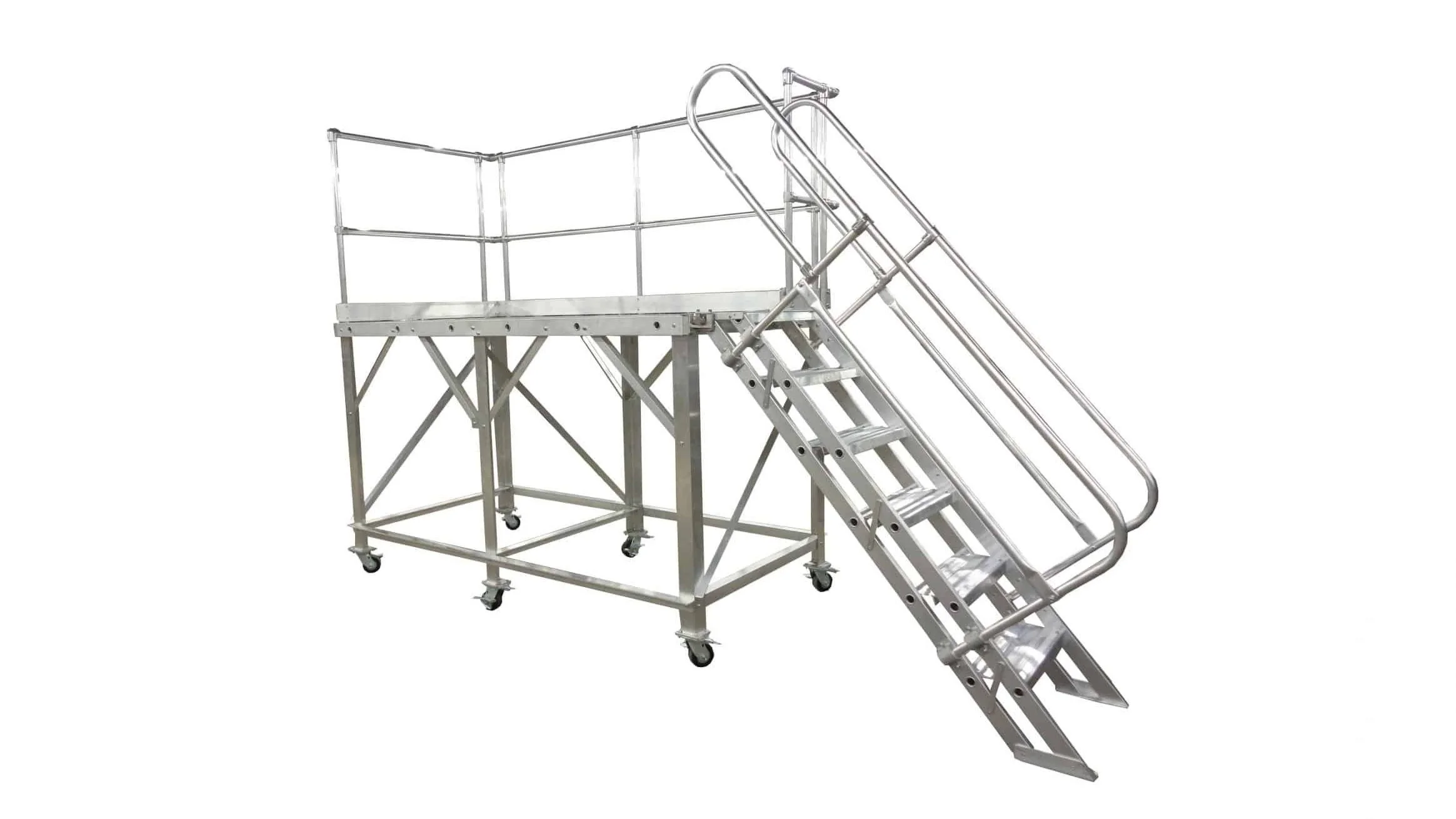 Industrial Work Platforms — Metallic Ladder