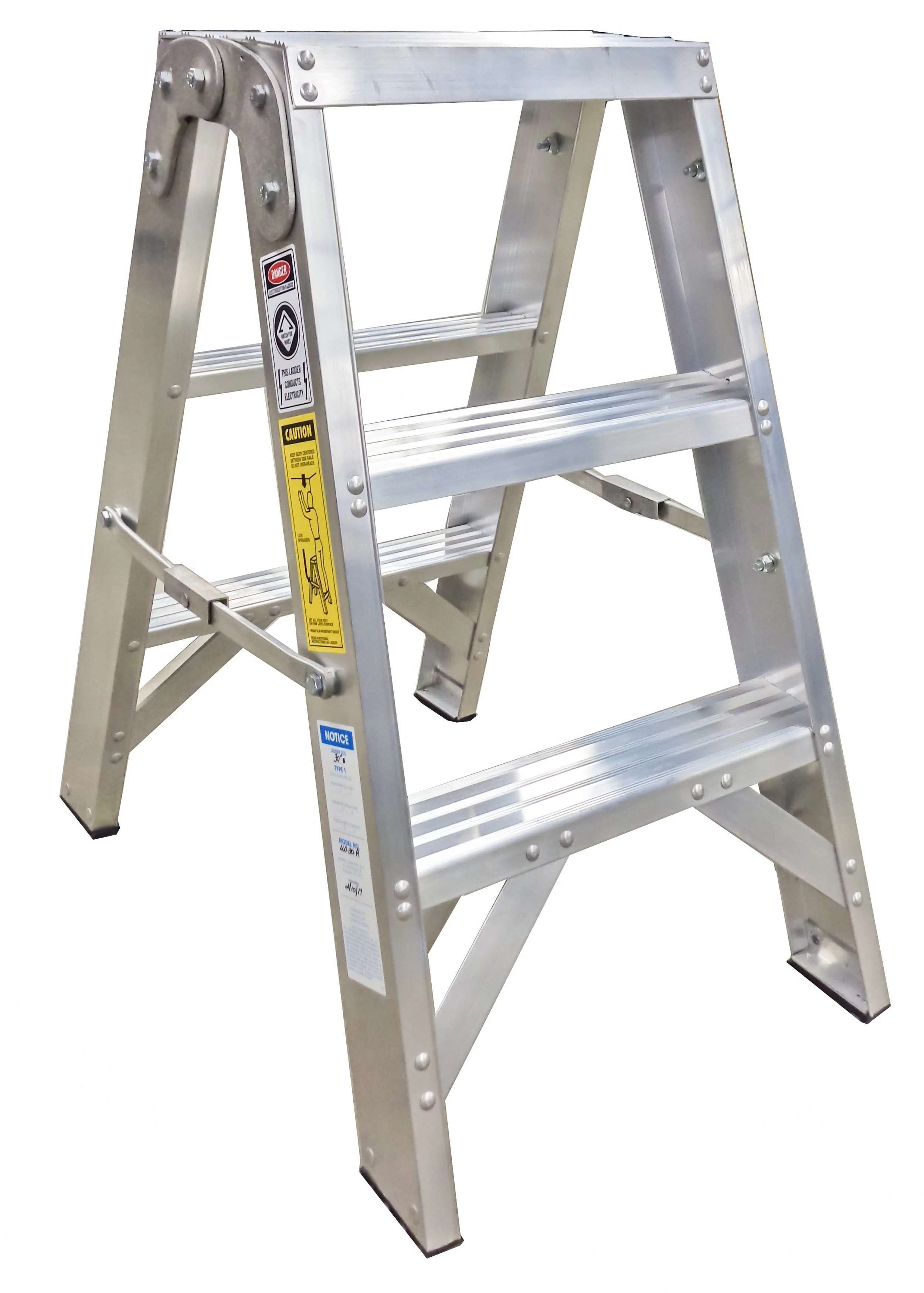 Industrial Step ladders — Metallic Ladder