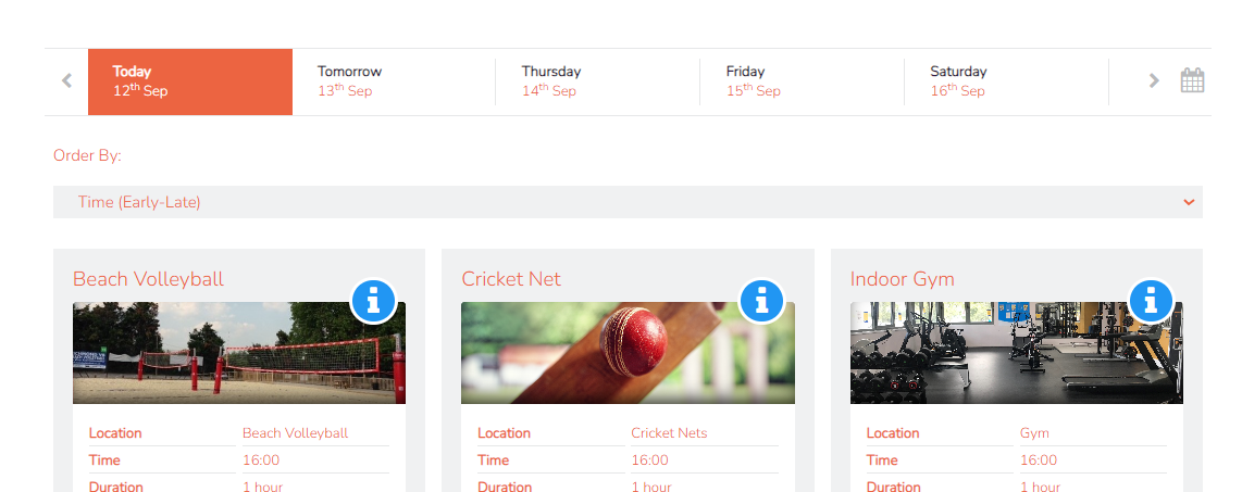 How to book | Book Your Sports Activities Today — Enable Leisure