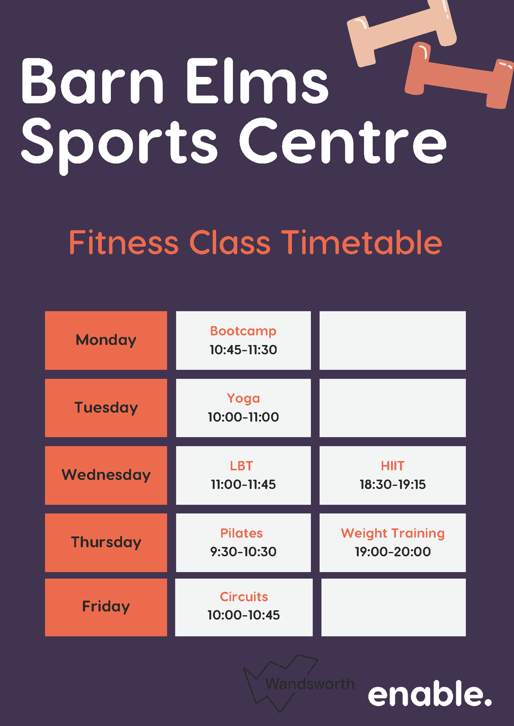 Barn Elms Sports Centre | Discover and Join Today — Enable Leisure