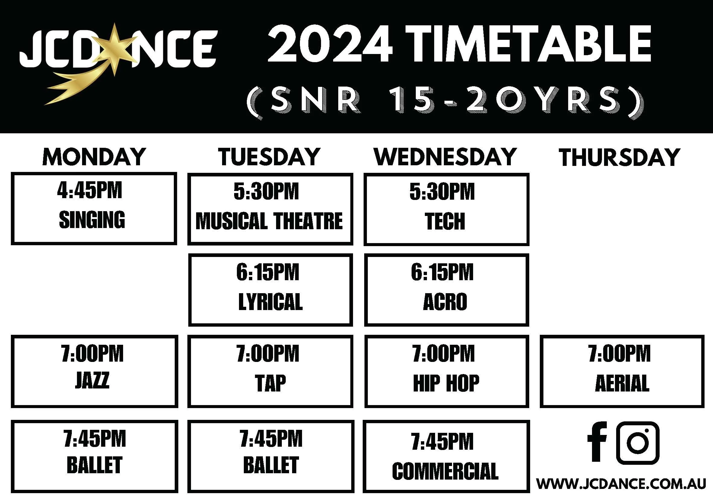SCHOOL AGE CLASSES — JCDance