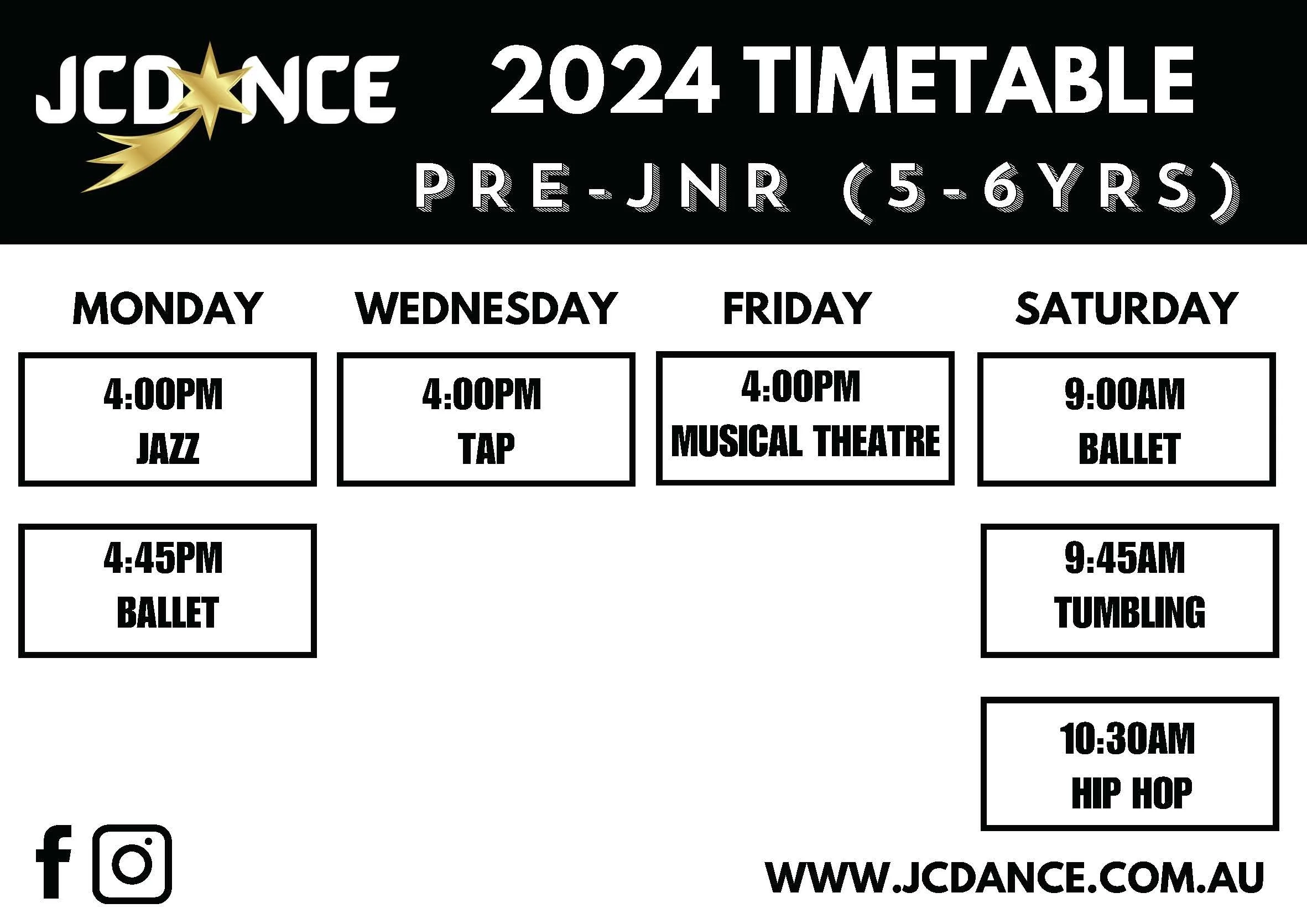 SCHOOL AGE CLASSES — JCDance