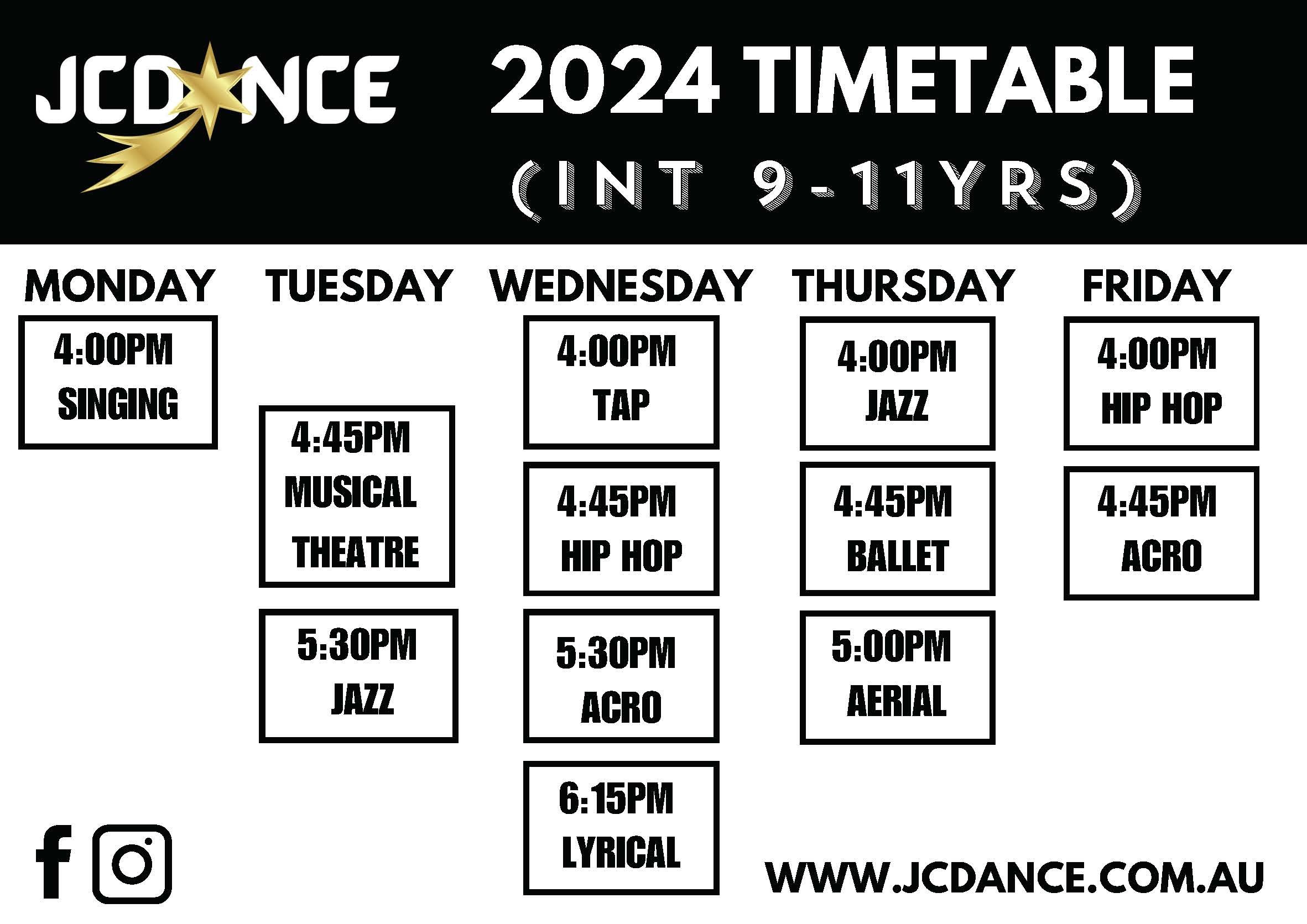 SCHOOL AGE CLASSES — JCDance