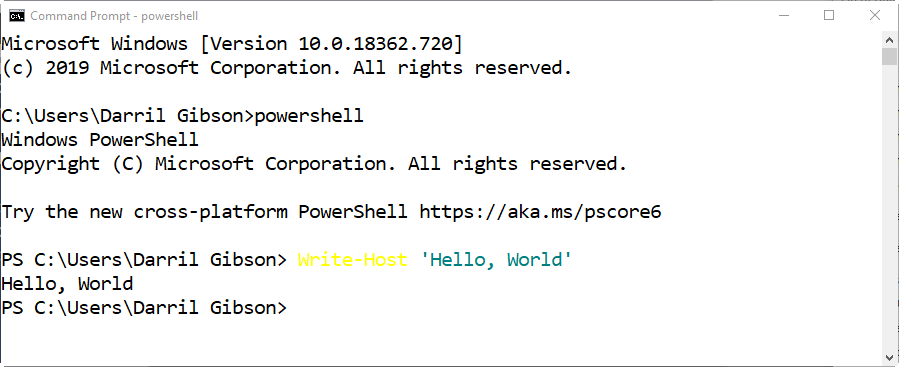 Using PowerShell — Get Certified Get Ahead