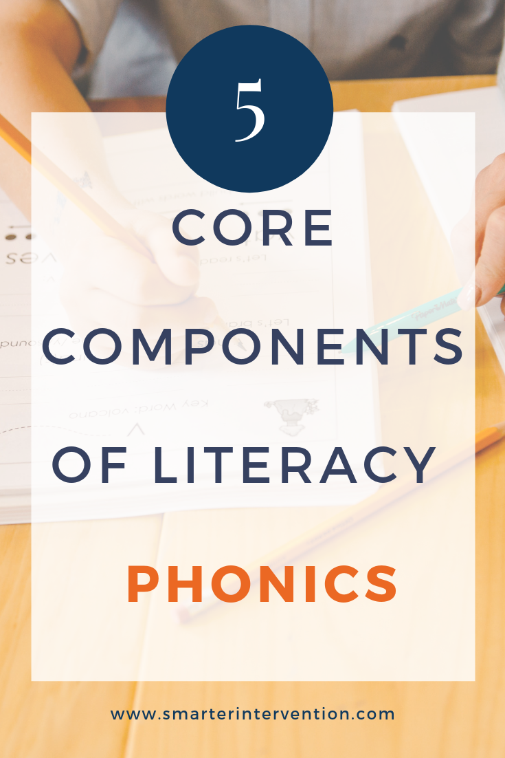 5 Core Components of Reading - Phonics — Ascend Smarter Intervention