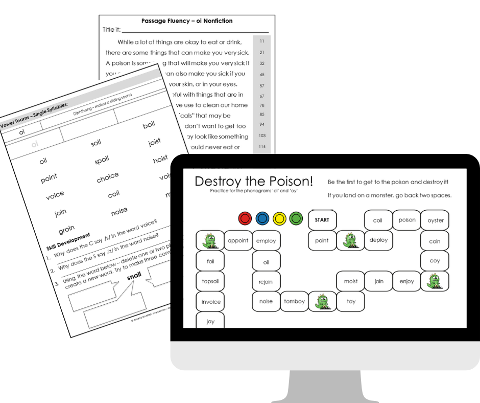 How to Teach the oi/oy Spelling Rule — Ascend Smarter Intervention