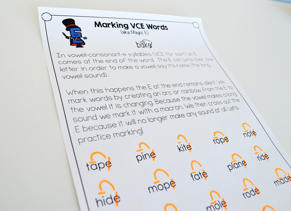 Understanding the Six Syllable Types - VCE — Ascend Smarter Intervention