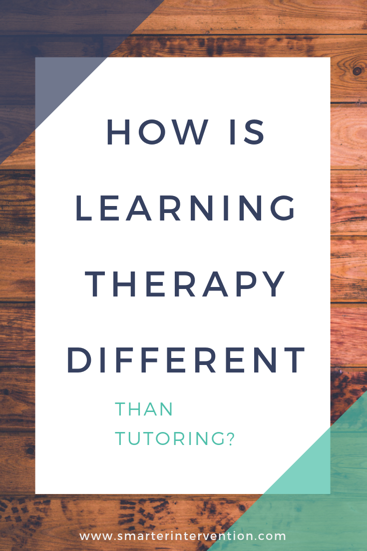 How is Learning Therapy Different From Tutoring? — Ascend Smarter ...