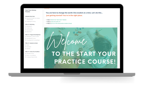 Start Your Literacy Practice Program — Ascend Smarter Intervention