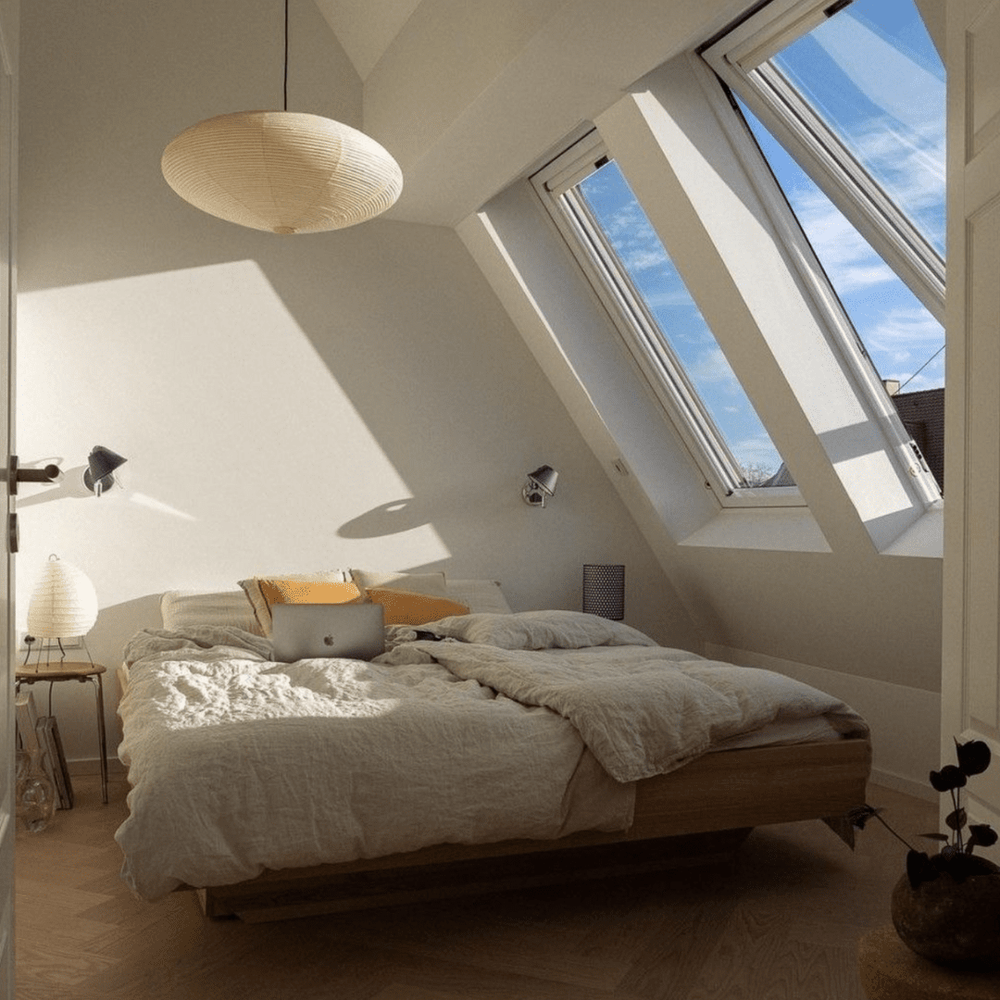6 tips voor het inrichten van een slaapkamer met een schuin dak — STYLE ...