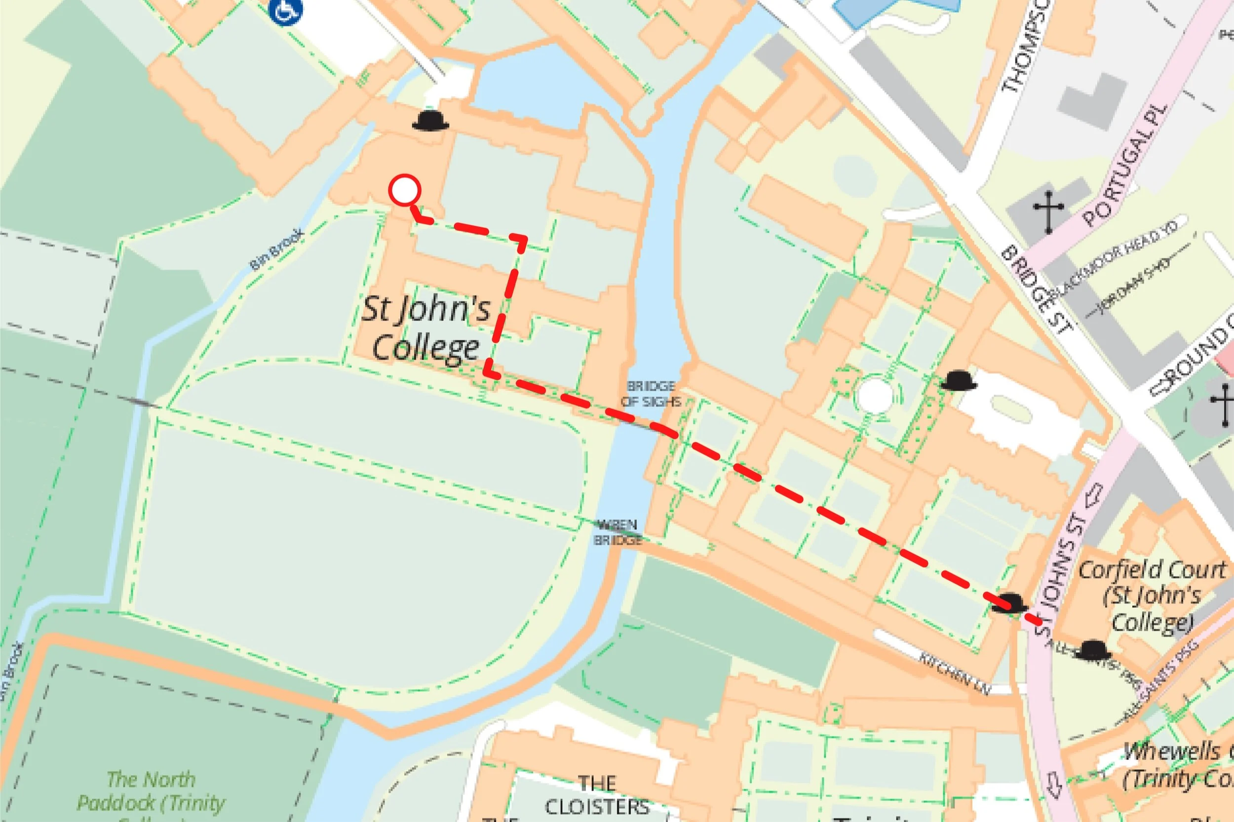 Locations — Cambridge University Ballet Club