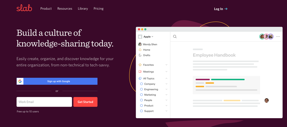 Simplify Your Knowledge Management System with Slab — Peak Proposals