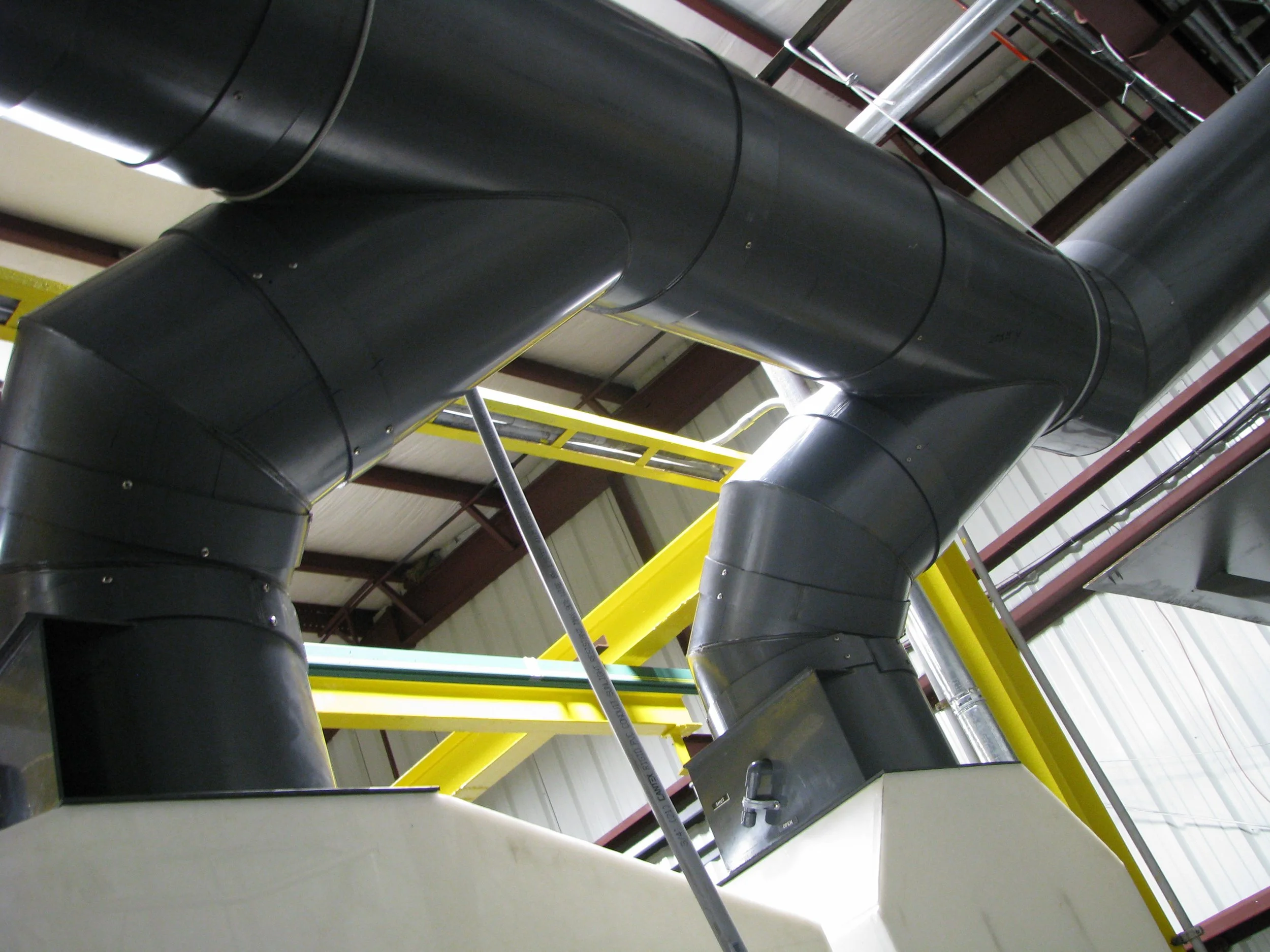 Plastic Ducting — Plastic Welding & Fabrication, Ltd.