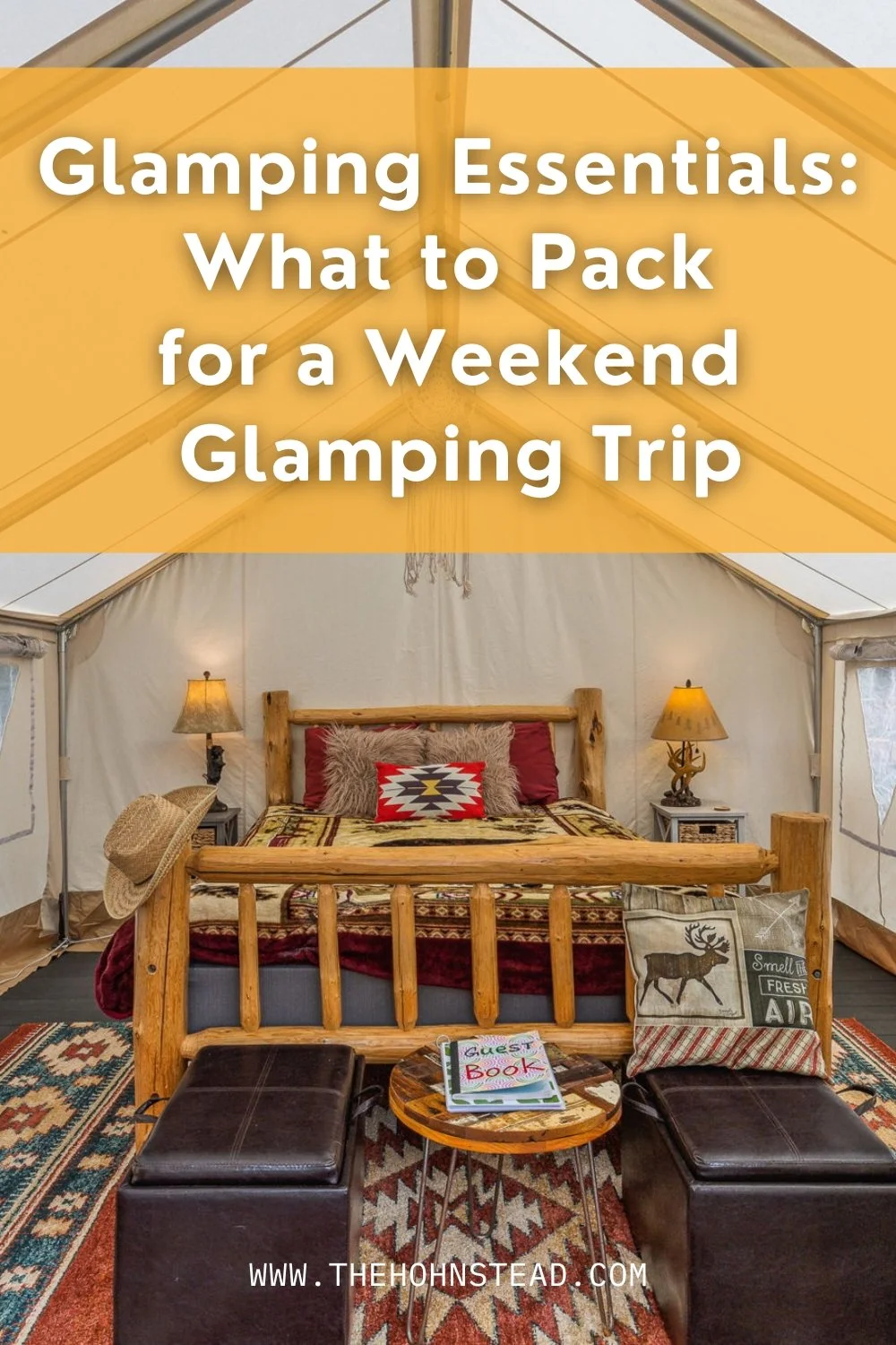 Glamping Essentials: What to Pack for a Weekend Glamping Trip — The ...