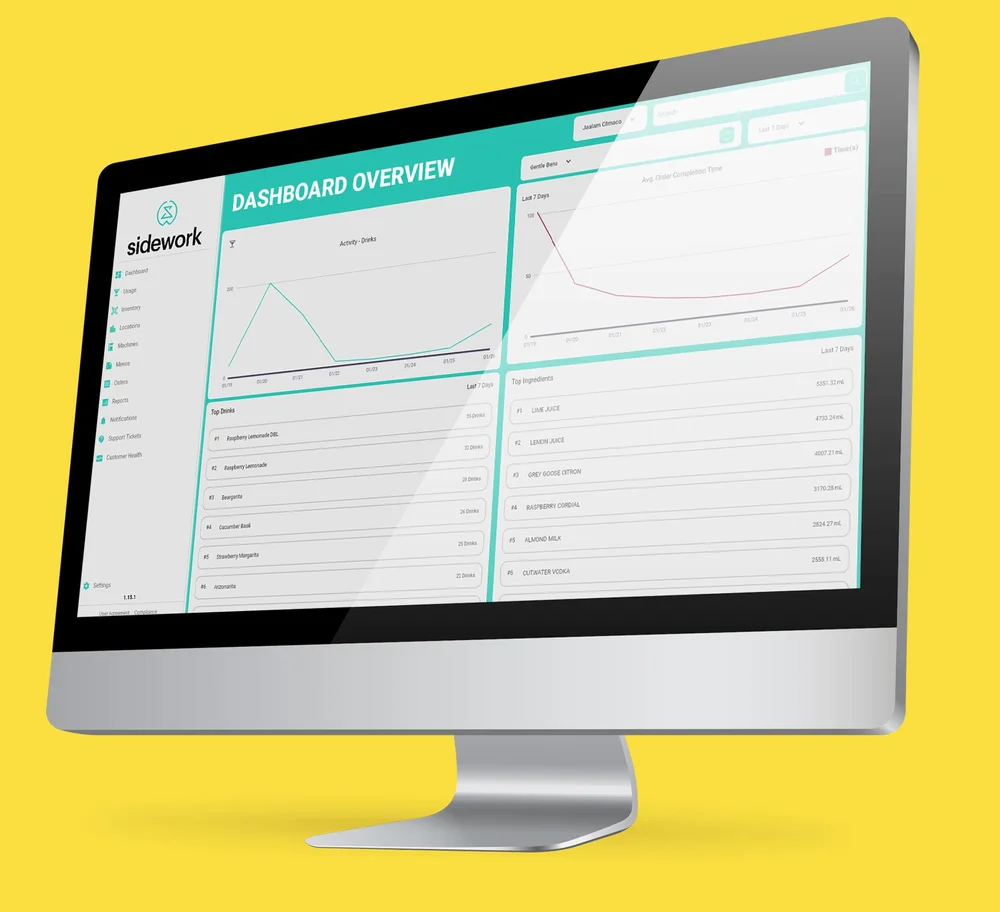 Sidework | Universal Beverage Dispensers
