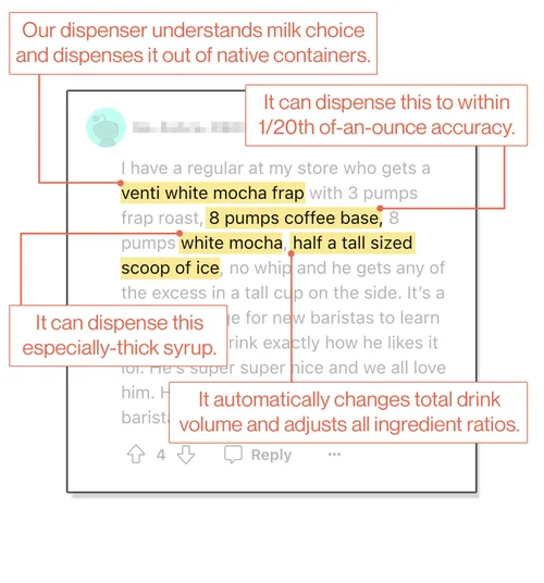 Sidework for Cafés — Sidework | Intelligent Beverage Dispensers
