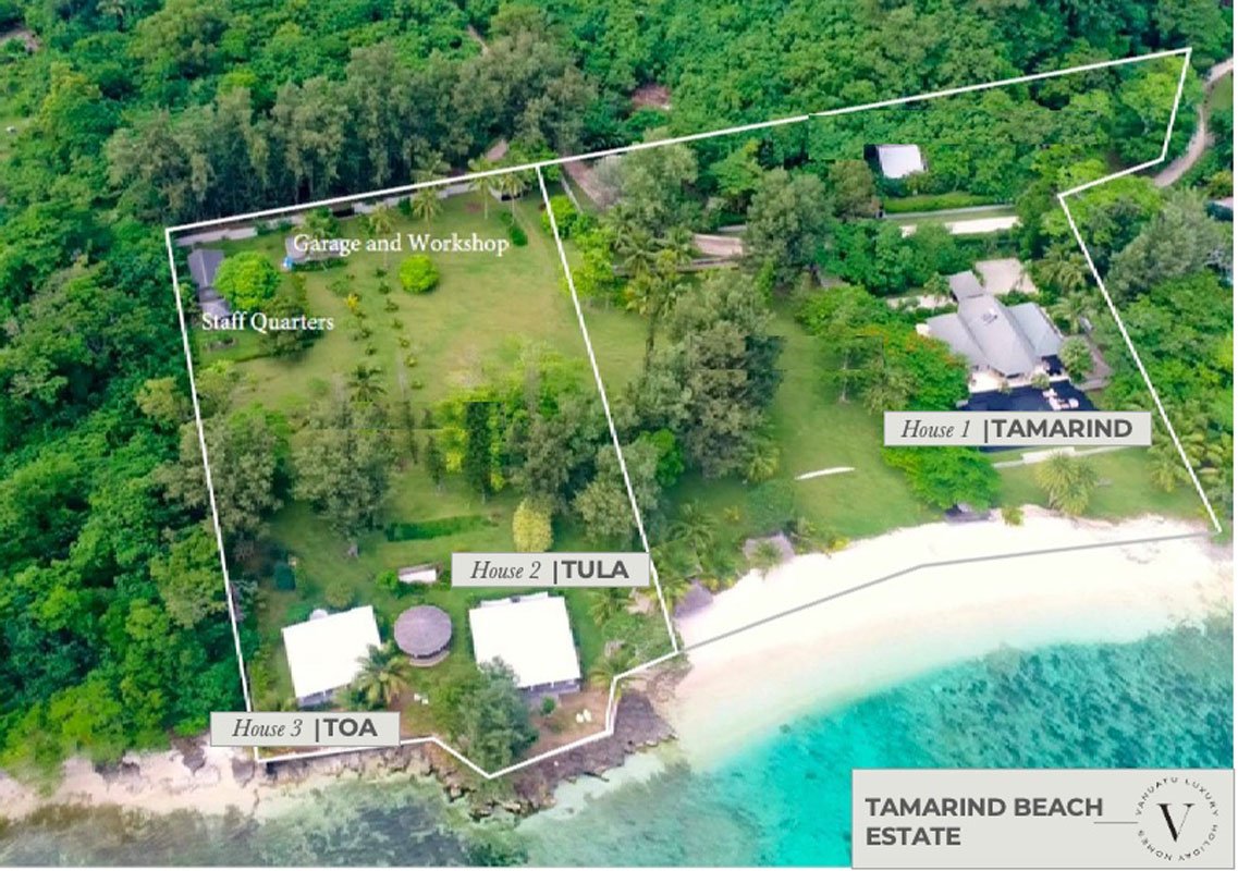 Tamarind Beach Estate — Vanuatu Luxury Holiday Homes