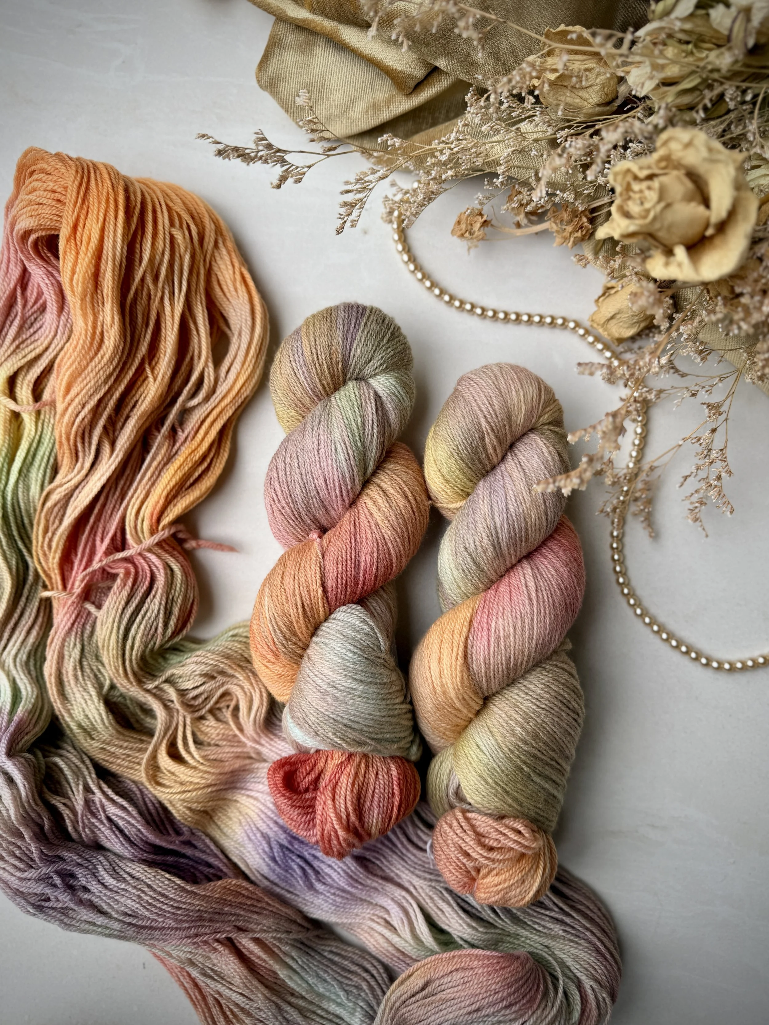 Yarn Phase Hand Dyed 100% New Zealand Merino Wool Knitting Yarn