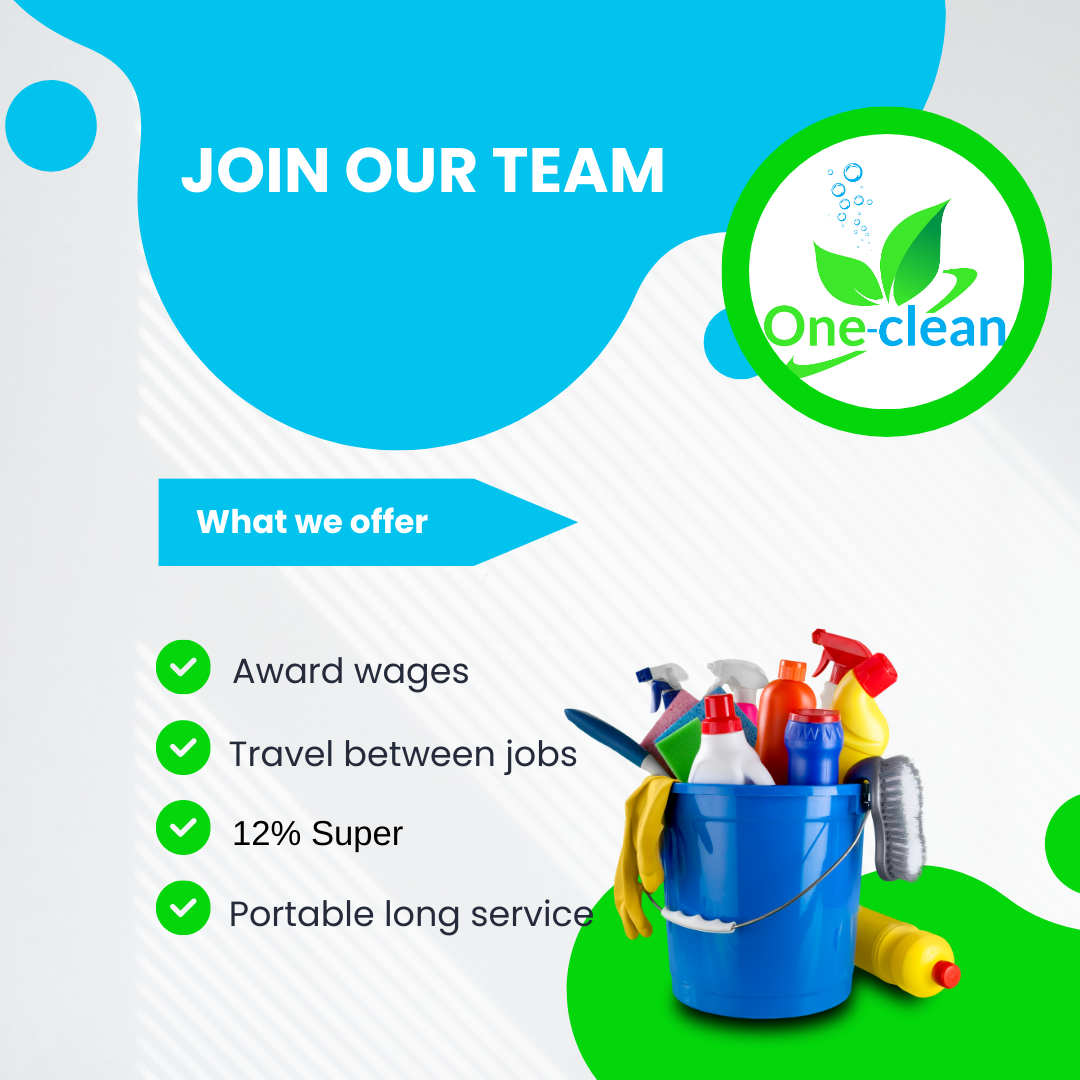 Join The Cleaning Team | One-clean