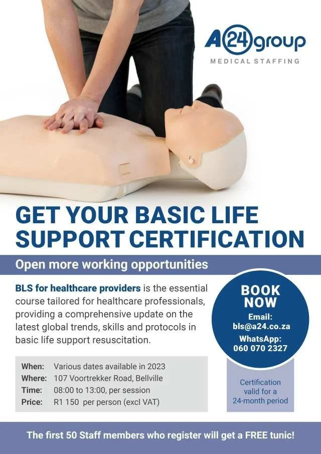Basic Life Support Training | Cape Town | A24Group Medical Staffing