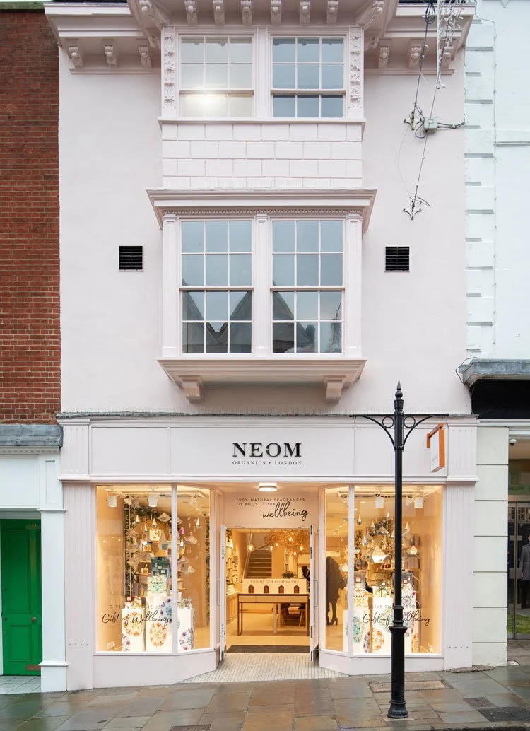 Neom Organics - Retail design