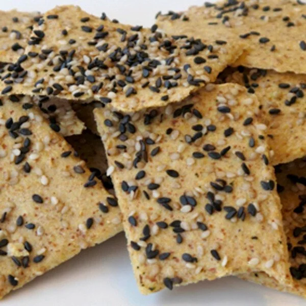 Sesame Seed Crackers — Eat Raw Feel Great