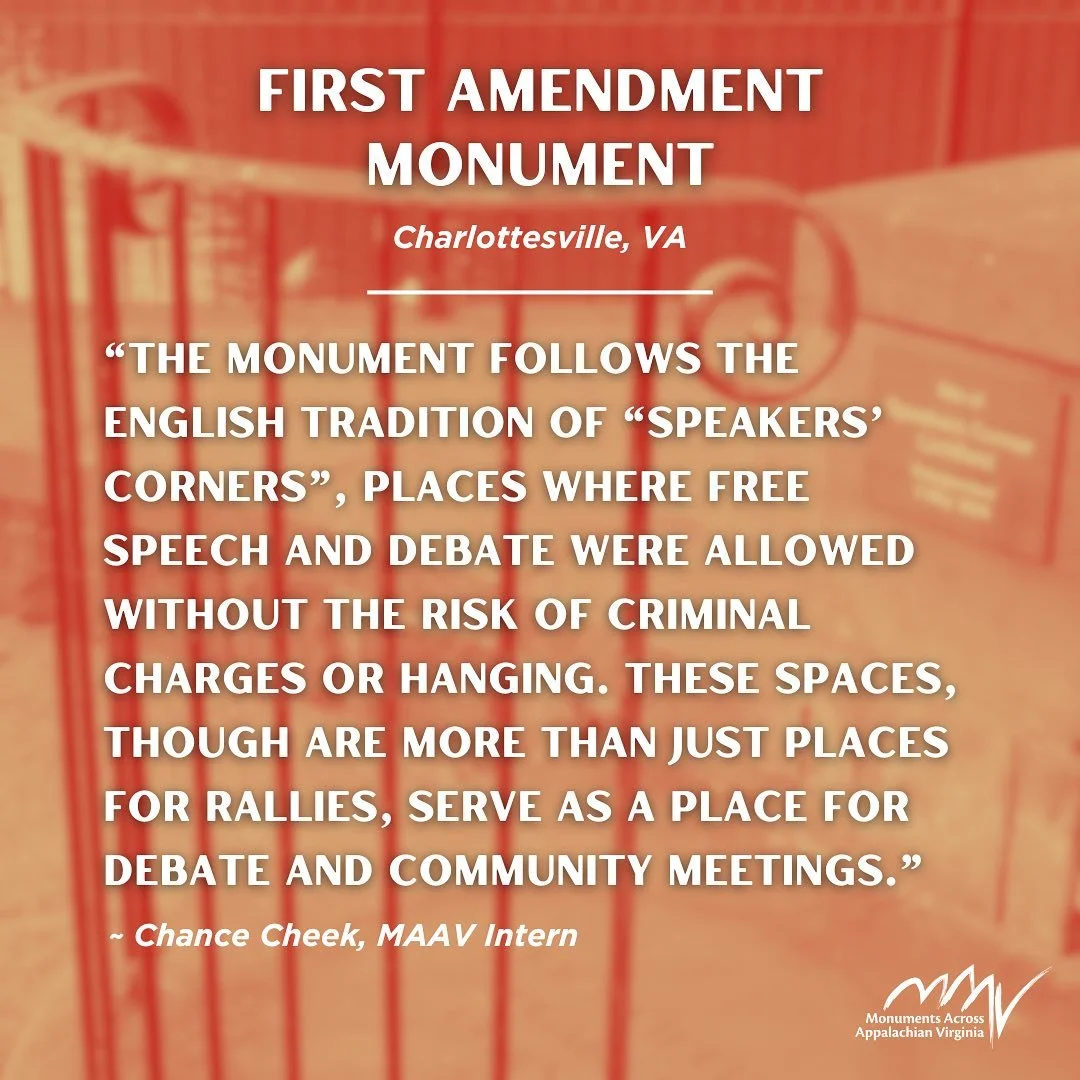 Monuments Across Appalachian Virginia