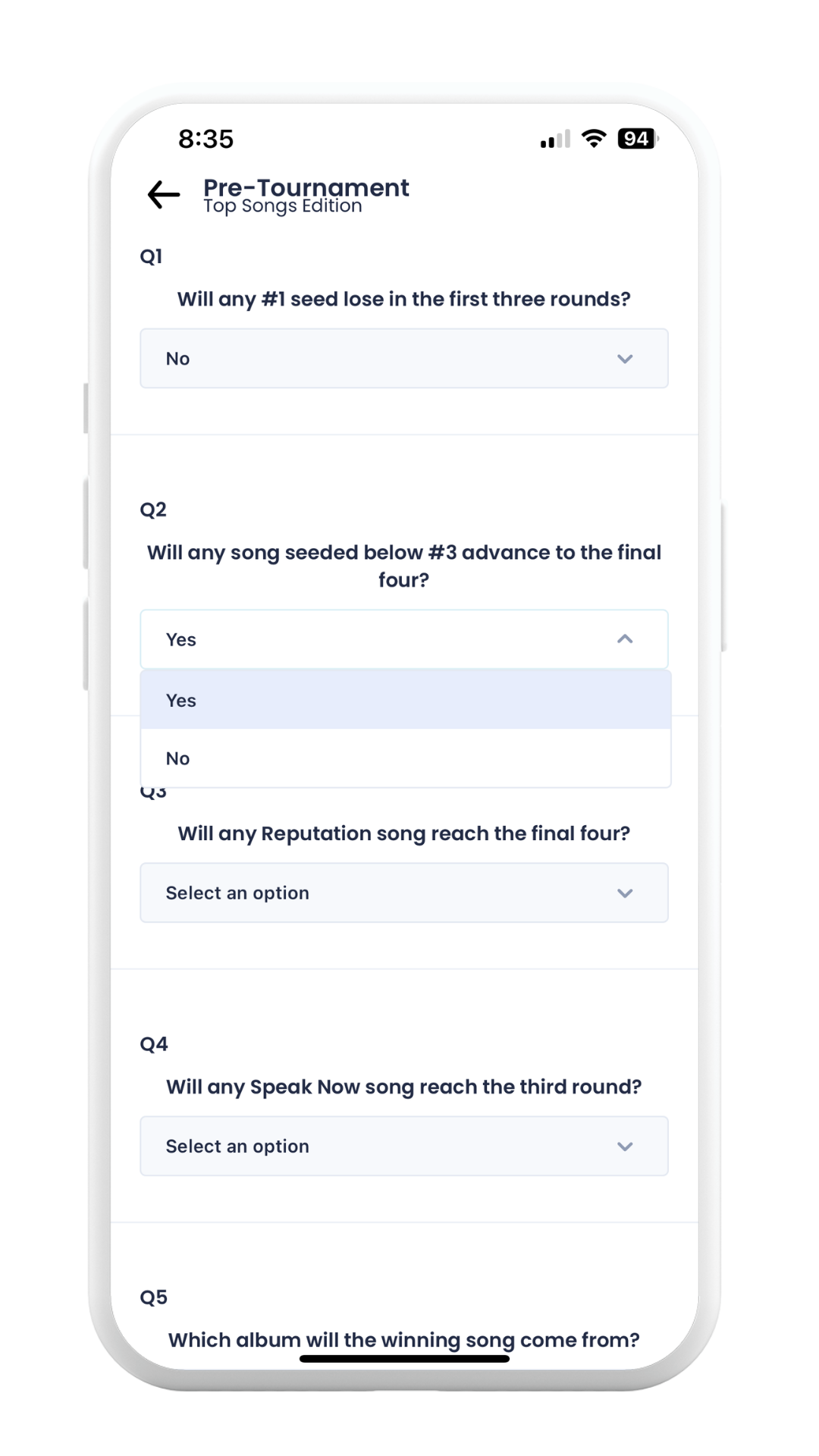 Bracket Battle — Swift Alert
