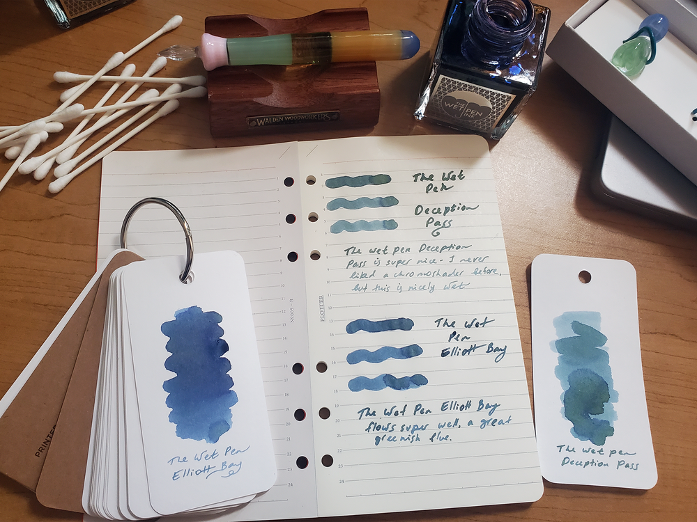 The Wet Pen Inks: Deception Pass and Elliott Bay — A Gathering of ...