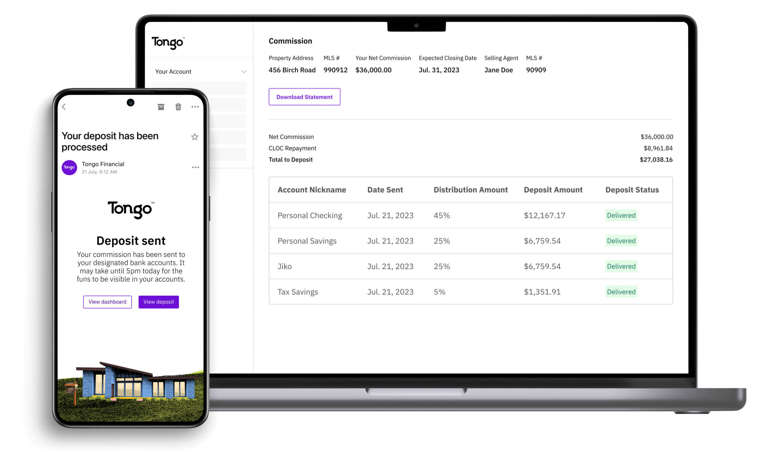 Financial Benefits — Tongo