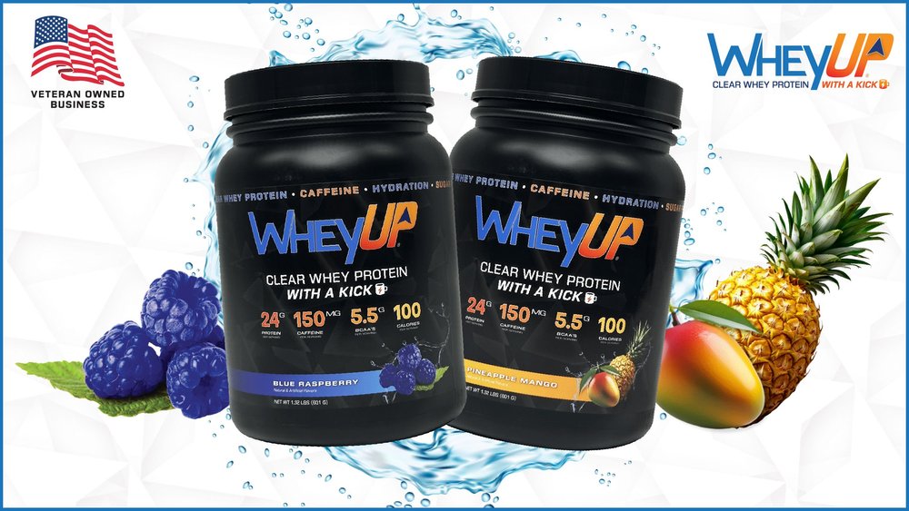 WheyUP - Wake up with WheyUP (Protein + Energy + Hydration)