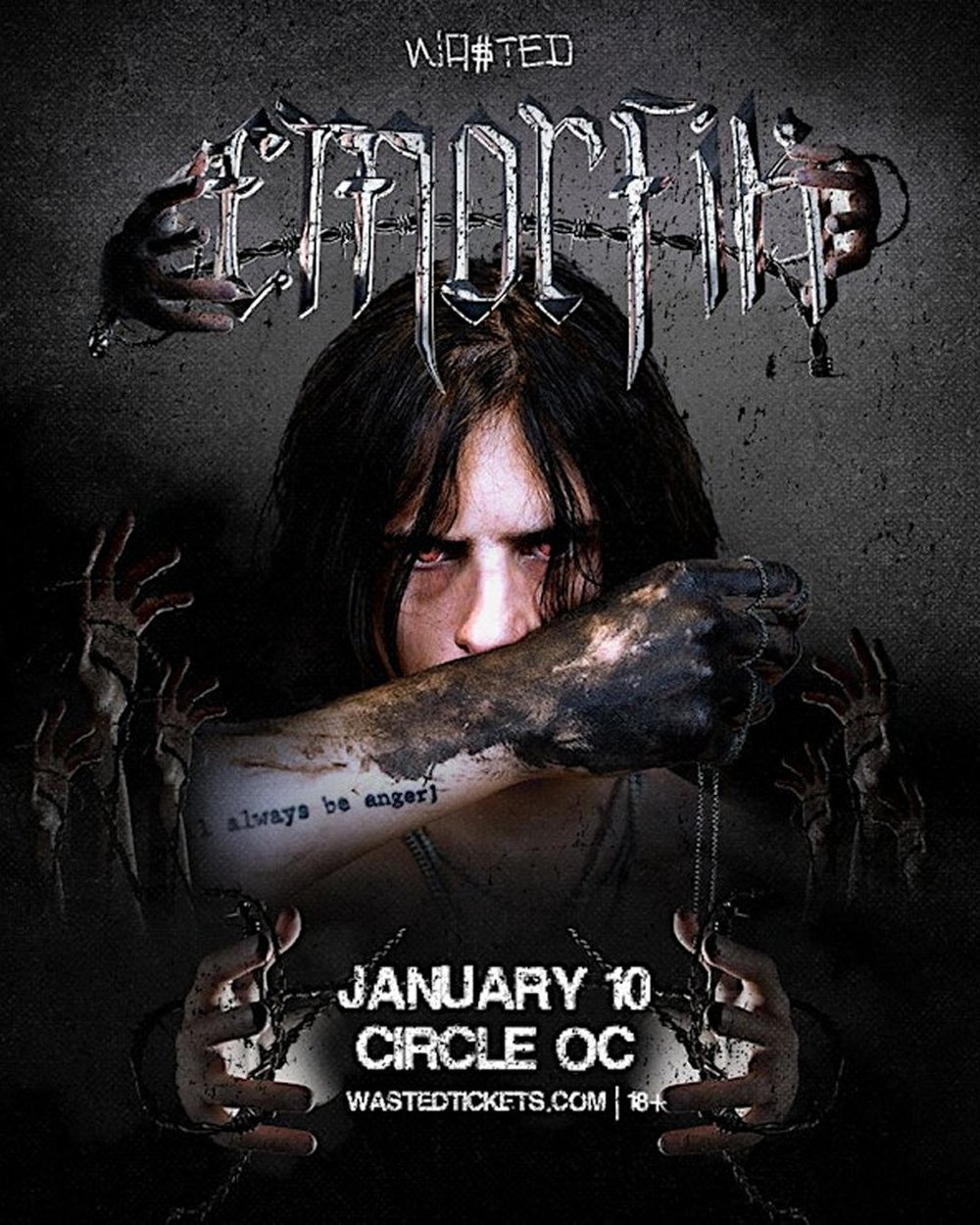 WASTED: EMORFIK | The Circle OC Electronic Night — The Circle OC