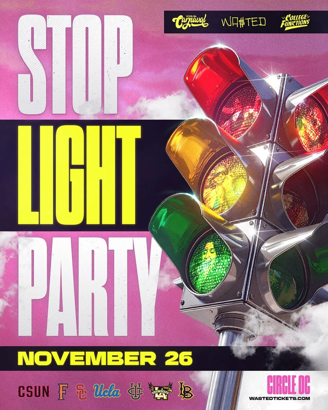 Stop Light Party w/ Secret Line-Up @ The Circle OC | 18+ EDM & House ...