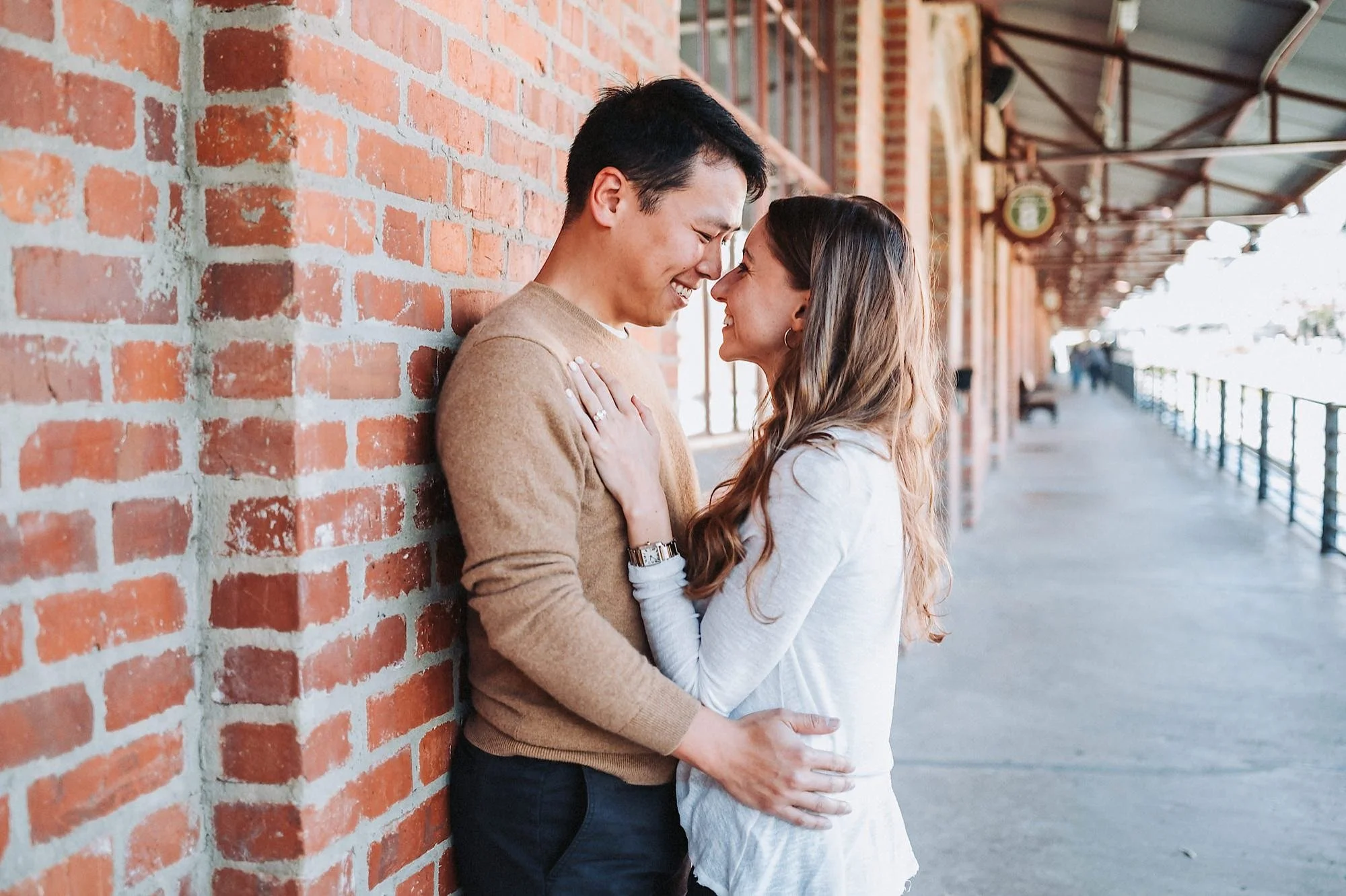 Francesca & George's Duke Gardens Engagement