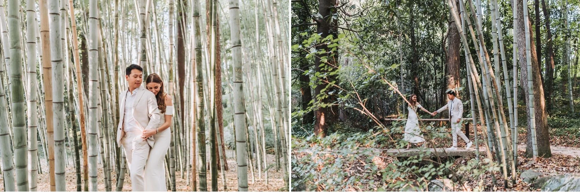 Francesca & George's Duke Gardens Engagement