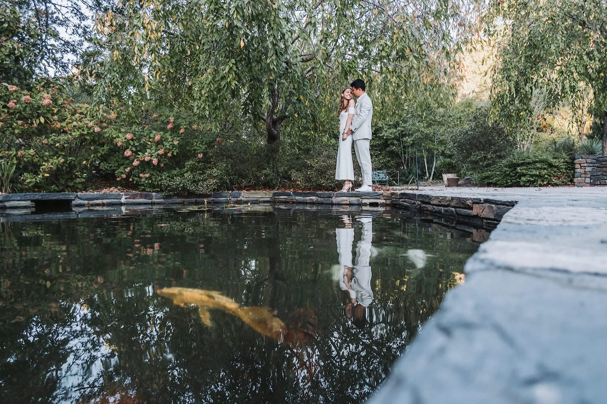 Francesca & George's Duke Gardens Engagement