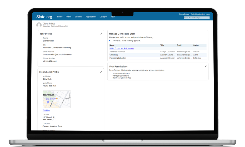 Counselors — Slate.org