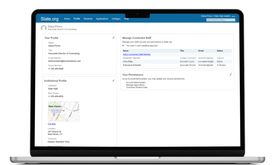 Counselors — Slate.org