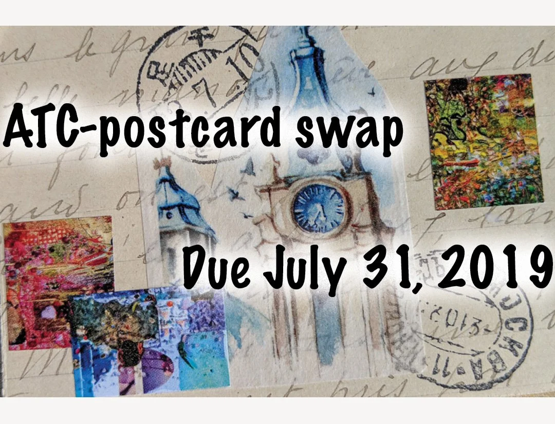 Summer postcard swap is open — Margarete Miller - Collage art