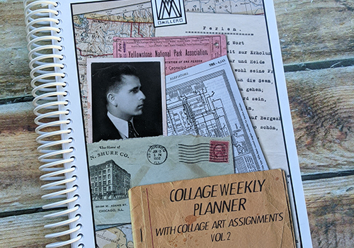 The new Collage Weekly Planner gluebook (Volume 2) — Margarete Miller ...