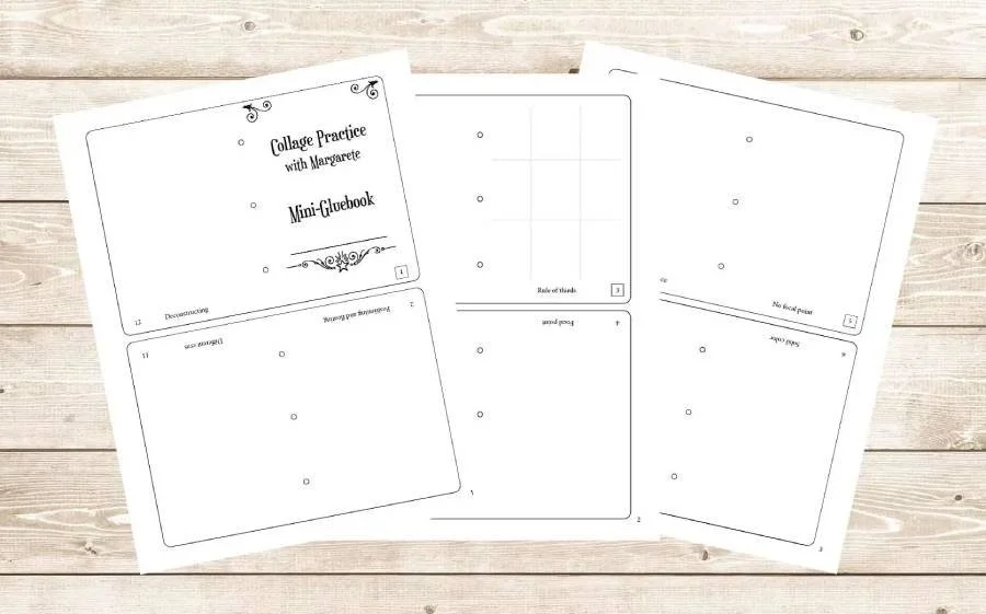 Collage art basics | Start Creating Today — Margarete Miller - Collage art