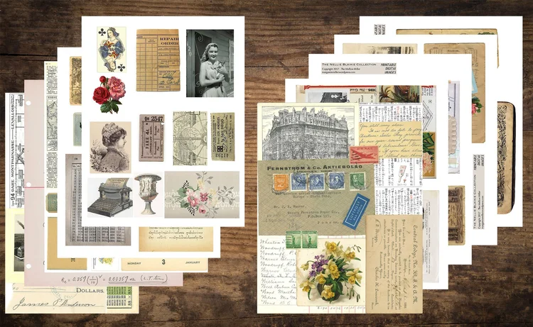 Collage art basics | Start Creating Today — Margarete Miller - Collage art