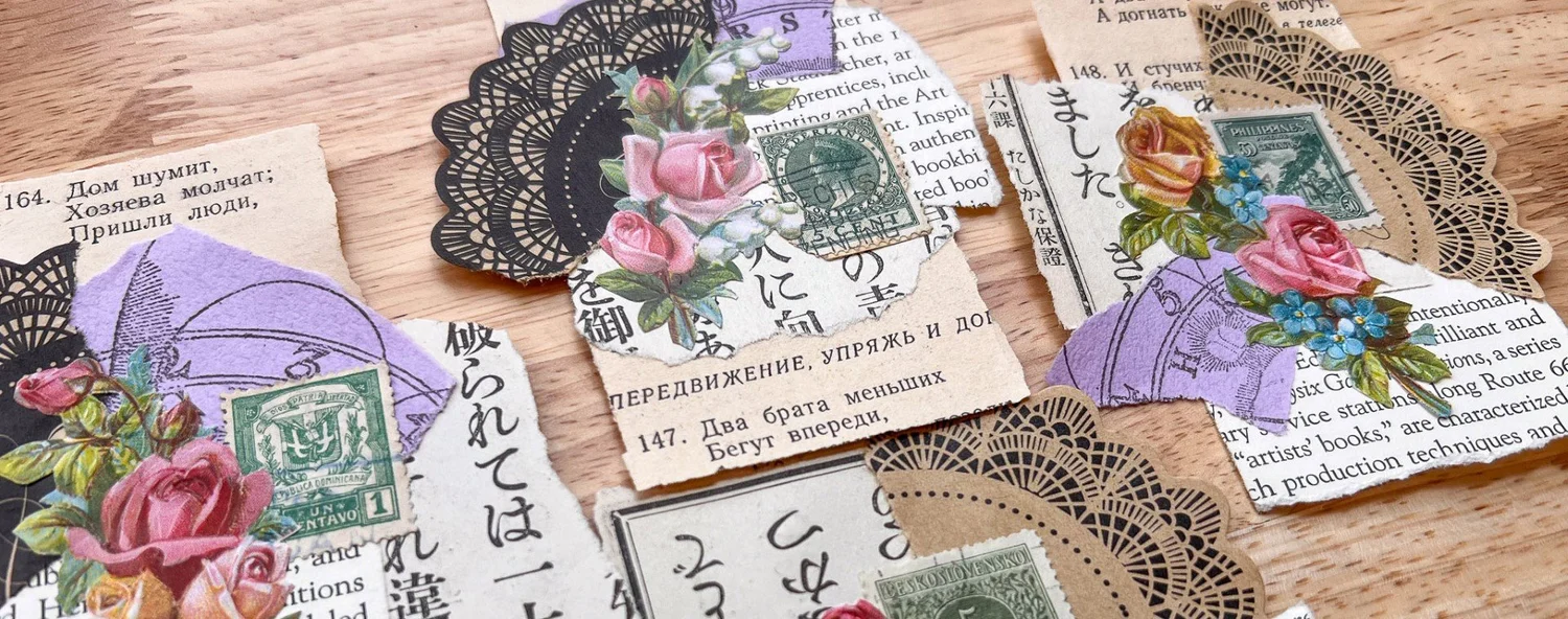 Membership to the Vintage & Collage Club — Margarete Miller - Collage art