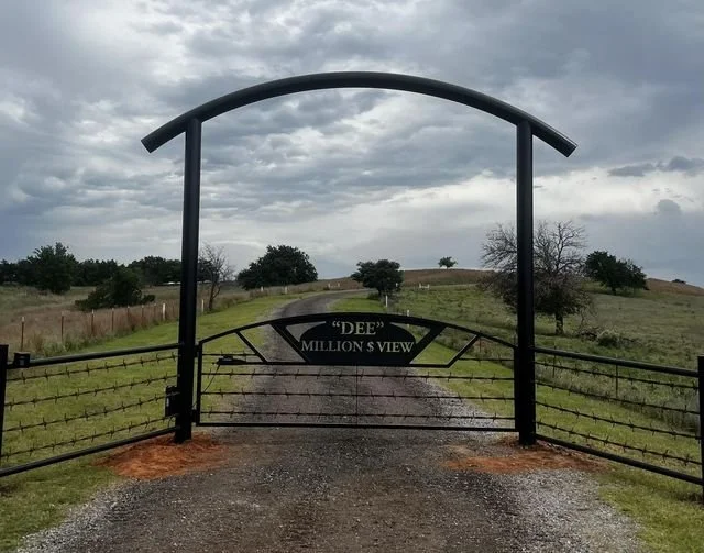 Barbed Wire Gate