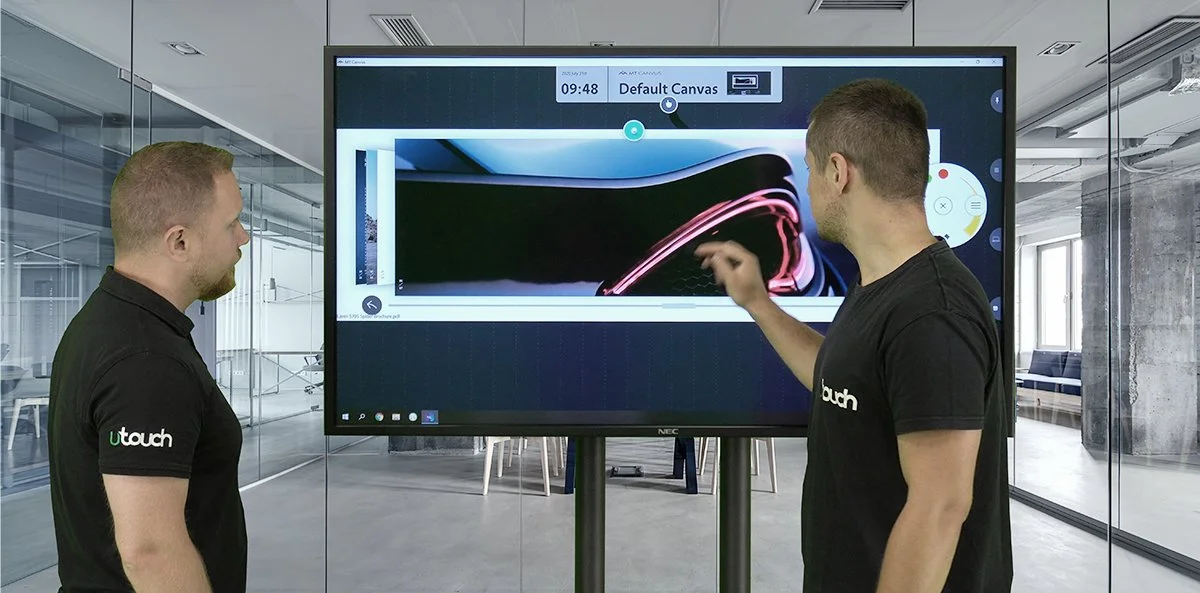 INTERACTIVE OVERLAYS FOR SCREENS — U-Touch