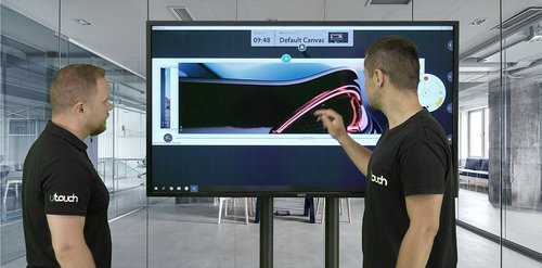 INTERACTIVE OVERLAYS FOR SCREENS — U-Touch