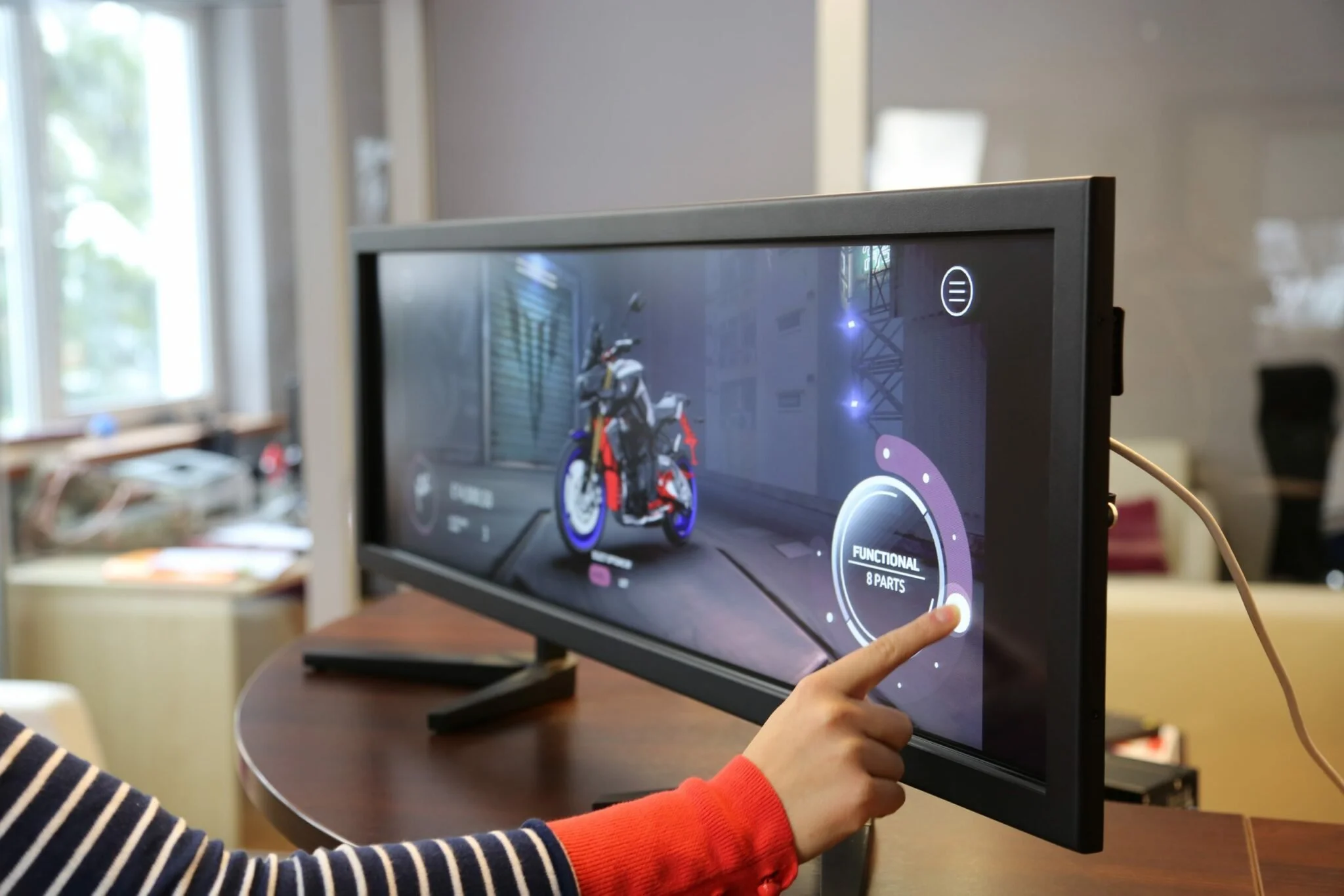 INTERACTIVE OVERLAYS FOR SCREENS — U-Touch